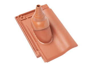 Bramac Rubin 9V antennaátvezető cserép natúrvörös