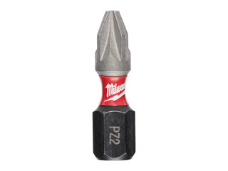 Milwaukee Shockwave bit PZ2 25mm, 2db