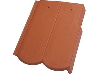 Bramac Reviva Protector szegélycserép jobb téglavörös