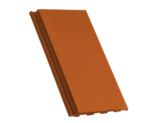 Creaton RÓNA egyenesvágású szellőző alapcserép rézvörös engóbozott