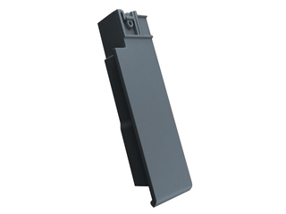 Creaton SIMPLA szegély félcserép bal Finesse palaszürke üvegmázas