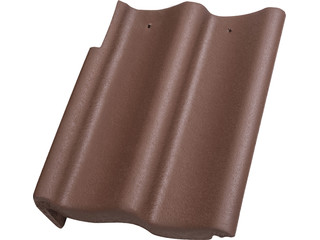 Bramac Duna Novo szegélycserép bal barna